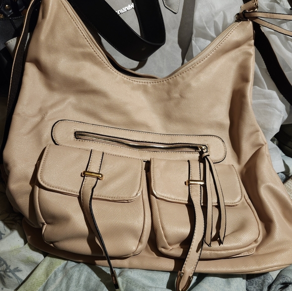 Mellow World | Bags | Elegant Tan Shoulder Bagbackpack | Poshmark